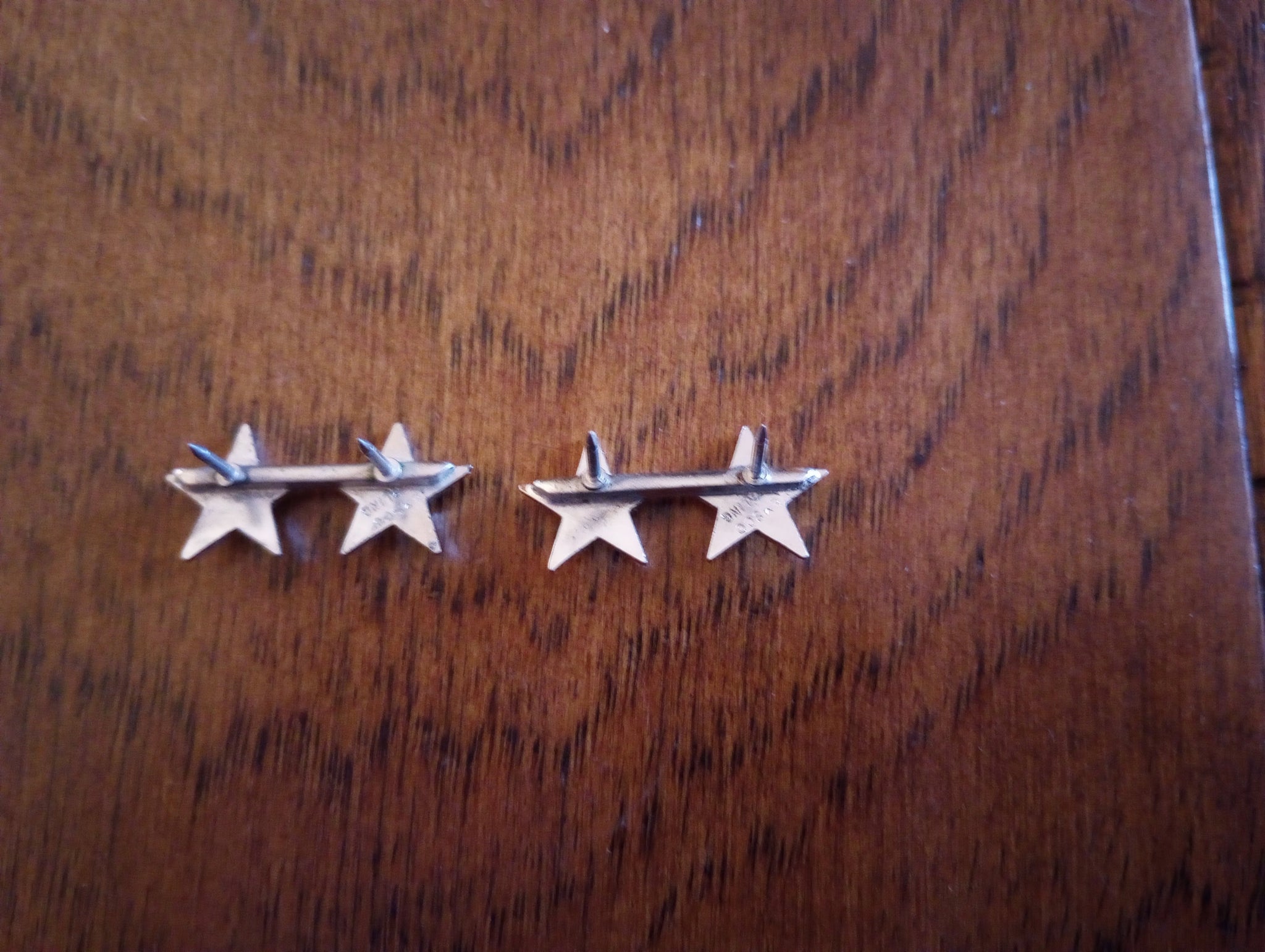 VINTAGE U.S MILITARY STERLING SILVER MAJOR GENERAL RANK 2 STAR WWII VI ...